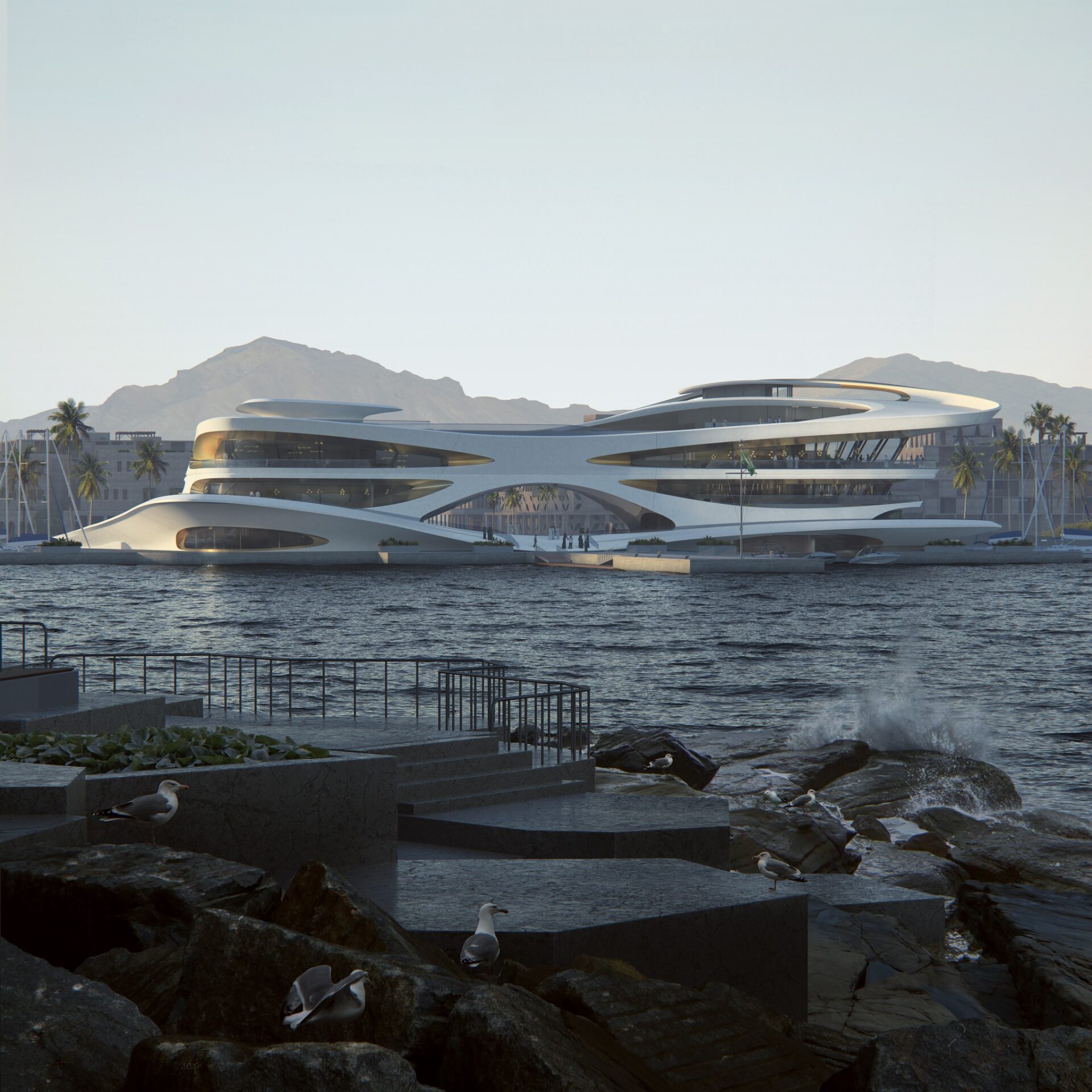 AMAALA Triple Bay Marina Yacht Club I. - Brick Visual